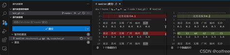 【git】一在vscode上使用git进行版本控制（结合指令、含示例）git Vscode Csdn博客