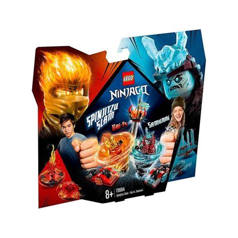 LEGO Ninjago Spinjitzu Slam Kai vs Samurai 70684 Compara preços