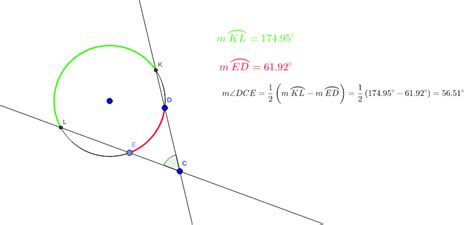 Vertex Angle Formula