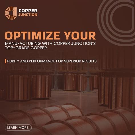 Coppermanufacturing Copperjunction Highqualitycopper Cj Purecopper
