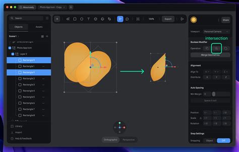 create a visionos app icon create 3d ui for ios and visionos in