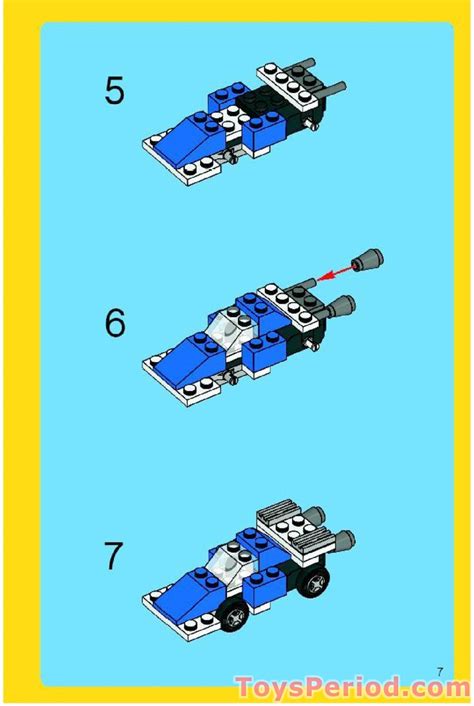 Lego 5489 Ultimate Lego Vehicle Building Set Instructions And Parts List