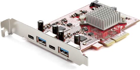 Amazon Com StarTech Com Port USB PCIe Card Gbps USB PCI Express Expansion Card W