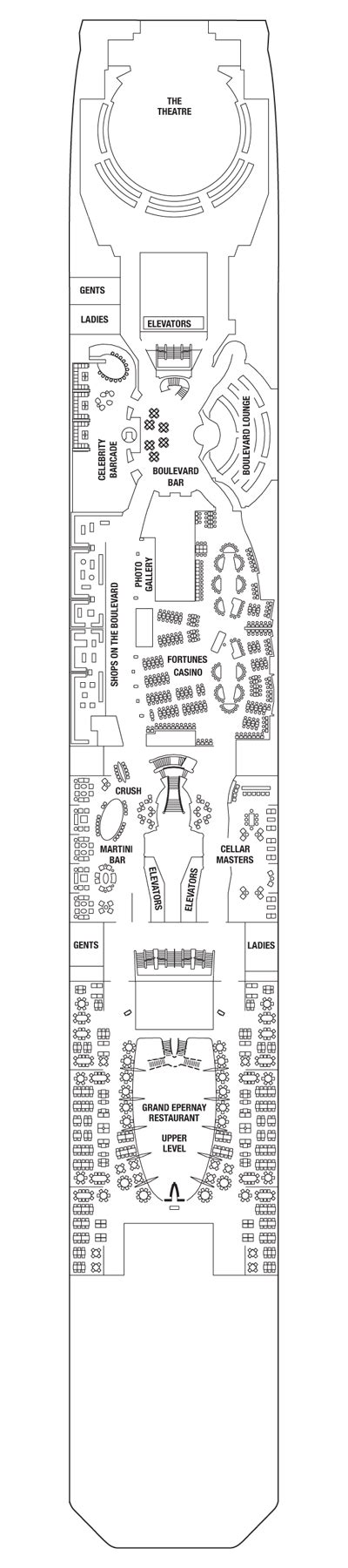 Celebrity Solstice Deck Plans Celebrity Cruises Australia