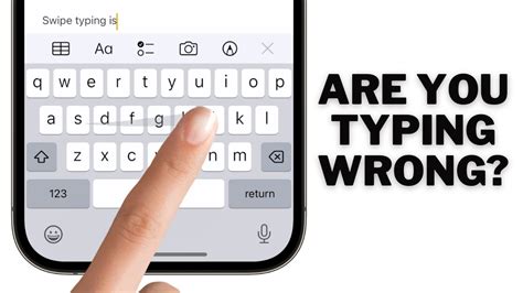 Iphone Typing