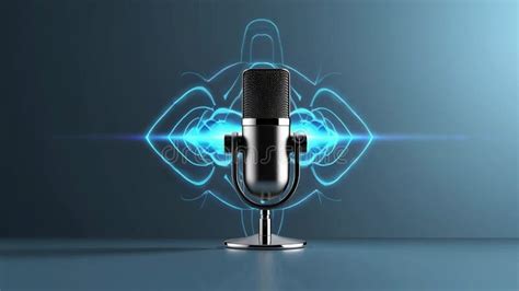 Studio Microphone Recording Audio Waves In Slow Motion Stock Video Video Of Audio Song 360374773