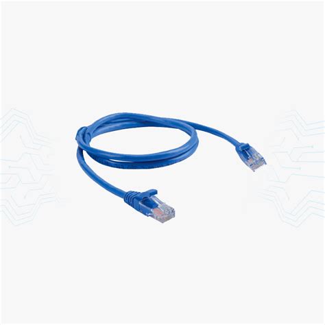 CABLE PATCH CORD CAT CM AZUL Masternet Tecnología a tu alcance