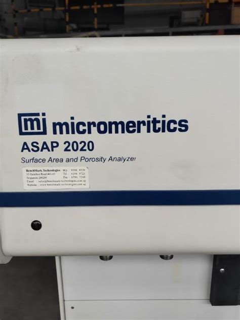 Micromeritics Asap 2020 Surface Area And Porosity Analyzer For Sale 2 500 Each Aar809