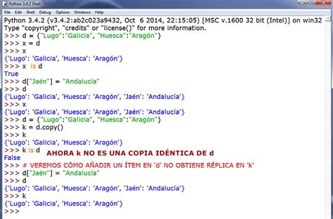 Aprender A Programar Con Python Diccionarios Y Sus MÉtodos