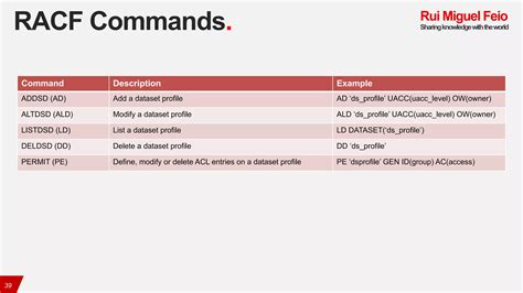 RACF The Basics V PDF Operating Systems Computer Software And Applications