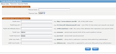 Using LDAP Authentication Services BridgeGate