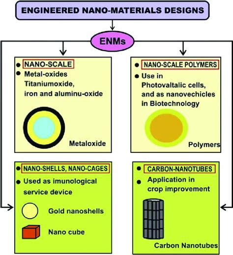 2 Different Types Of Synthesized Engineered Nanomaterials Nanoscales Download Scientific