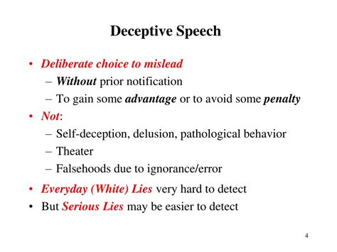 Ppt Detecting Deceptive Speech Humans Vs Machines Powerpoint