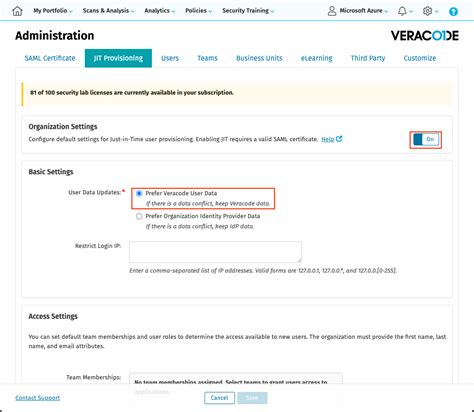 Configure Veracode For Single Sign On With Microsoft Entra Id Microsoft Entra Id Microsoft Learn