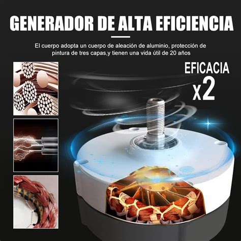 Kit Generador De Turbina Eólica De 1000 W Generador De Turbina Eólica