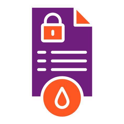 데이터 유출 아이콘 Generic Flat