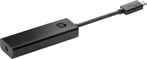 Amazon Com HP USB Type C To Mm Adapter Black For Select HP USB Type C Systems X USB