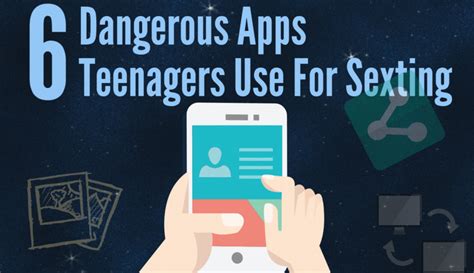 Infographic Dangerous Apps For Teens