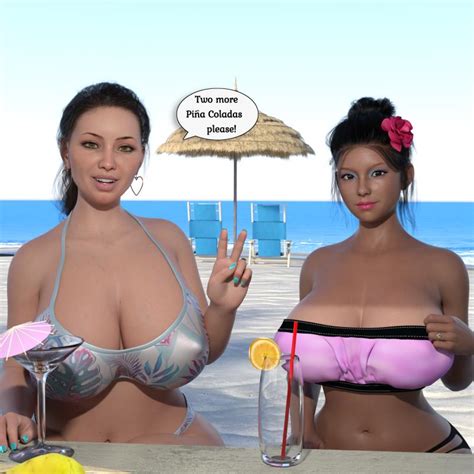 Penshaw Beach Bunnies Nancy Meets Katalina