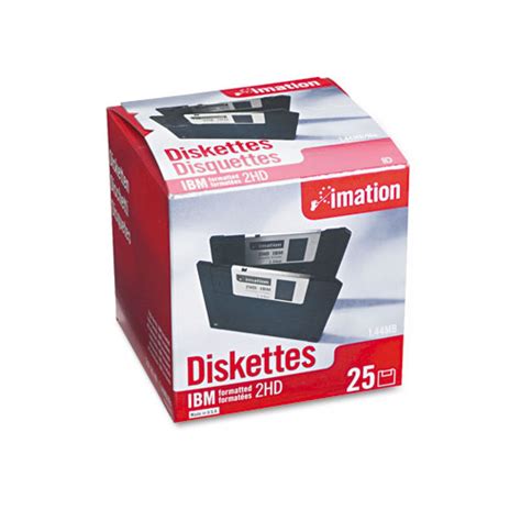 Imation Diskettes IBM Formatted DS HD Pack OfficeSupply Com