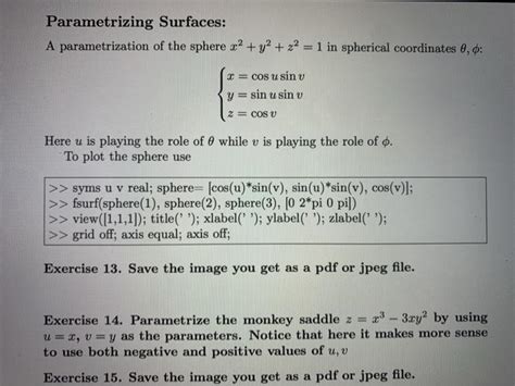 solved part 1 parametrizing curves viviani s curve is