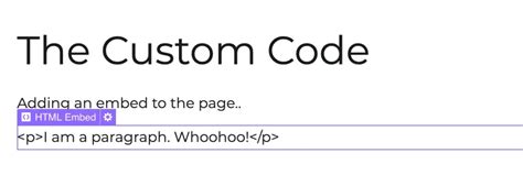 Render Custom Code From Webflow Cms Items Value Wf How