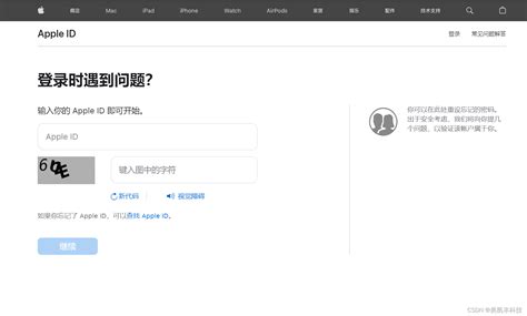 重置apple Id密码方法总结appleid密码重置 Csdn博客