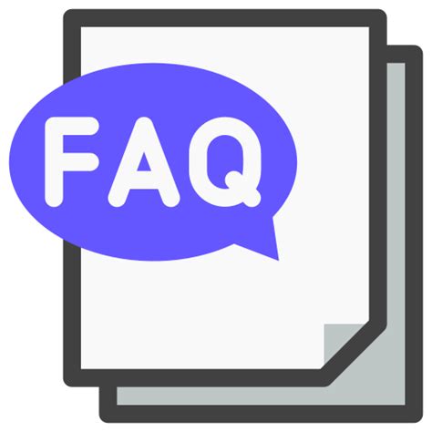 Faq Free Communications Icons