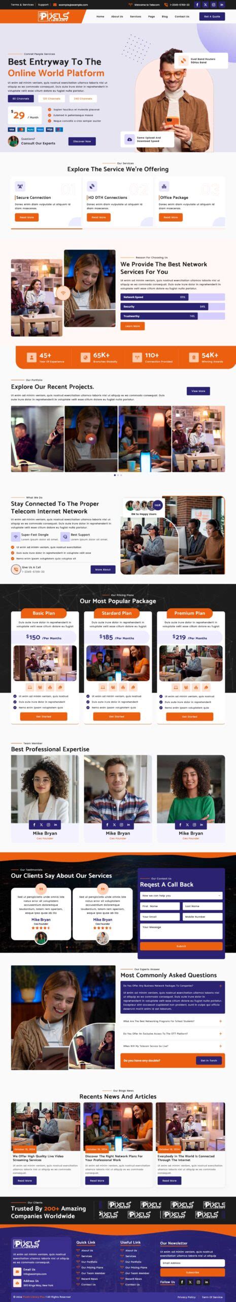 Breakdance Telecom Layout
