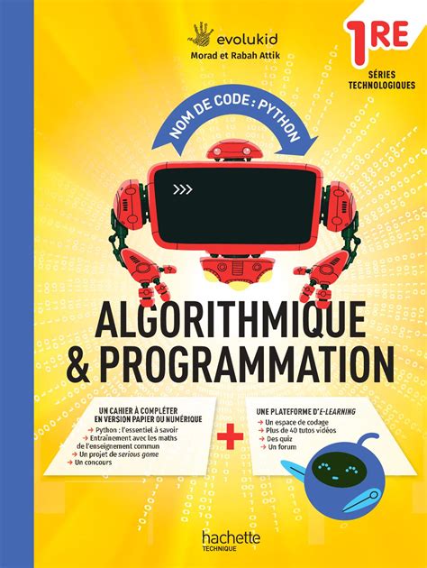 calaméo nom de code python cahier d algorithmique et de programmation