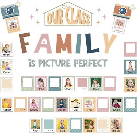 Watersay 52 Pcs Boho Bulletin Board Decor For Classroom