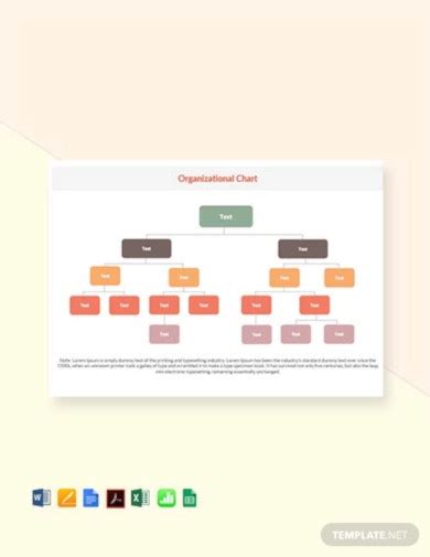 Organizational Chart Free Template