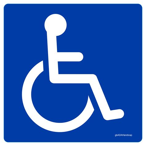 Ada Wheelchair Decal