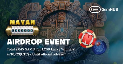 Mayan Cryptex Launched On App Store Namu Protocol Medium