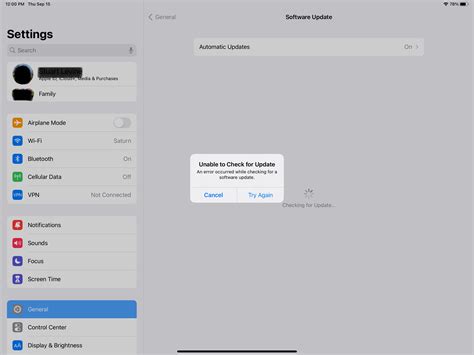 Software Update Fails On 3rd Gen I Apple Developer Forums