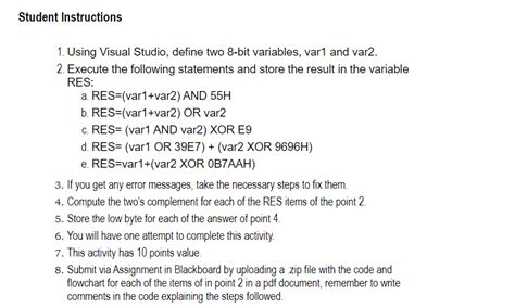 Solved Using Assembly Language Student