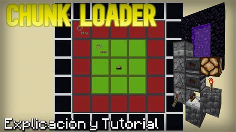 CÓmo Hacer Un Chunk Loader En Minecraft 120 Youtube