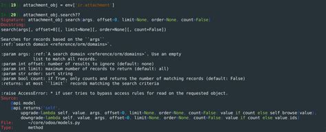 Run An Odoo REPL IPython Prompt