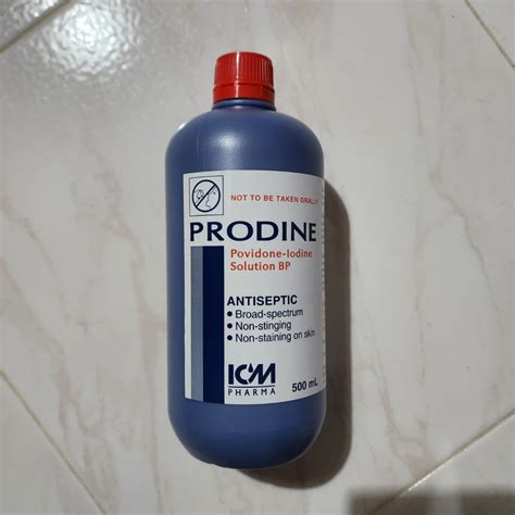 Prodine 500ml Icm Pharma Health And Nutrition Medical Supplies