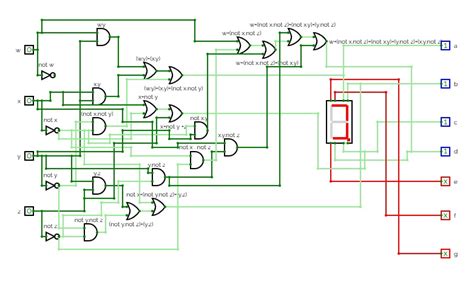 Circuitverse Bcd Codeand 7 Segment