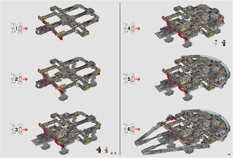 Lego Millennium Falcon Microfighter Instructions