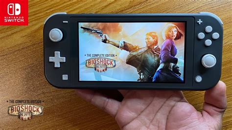 BioShock Infinite The Complete Edition Nintendo Switch Lite Gameplay YouTube