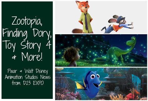 Zootopia Finding Dory And Toy Story 4 Pixar And Walt Disney Animation