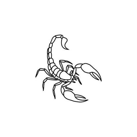 Scorpion Tattoo Design