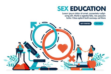 Illustration Of Studying Sex Education Graphic By Setiawanarief111 Creative Fabrica