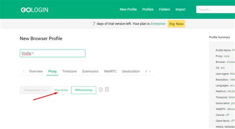 Gologin Proxy Integration With Hydraproxy Hydraproxy