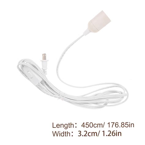 Coslus Plug In Hanging Light Socket Plug In Cord Pendant Light Fixture Light Socket