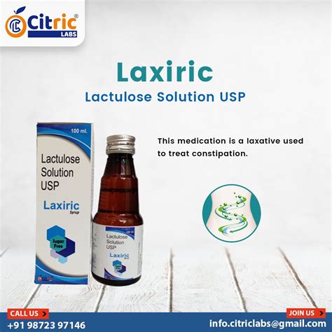 Citric Labs On Linkedin Laxiric Lactulose Ammonia Syrup Liverdisease…