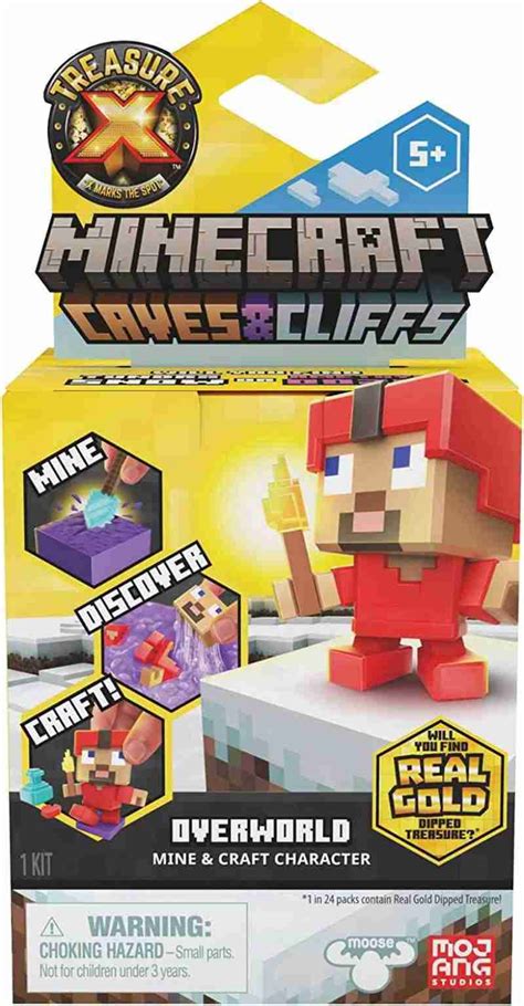 Jual Treasure X Minecraft Caves And Cliffs Overworld Minecraft Di Seller