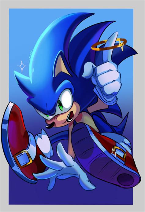 Sonic Pose By Ayyopy On Deviantart